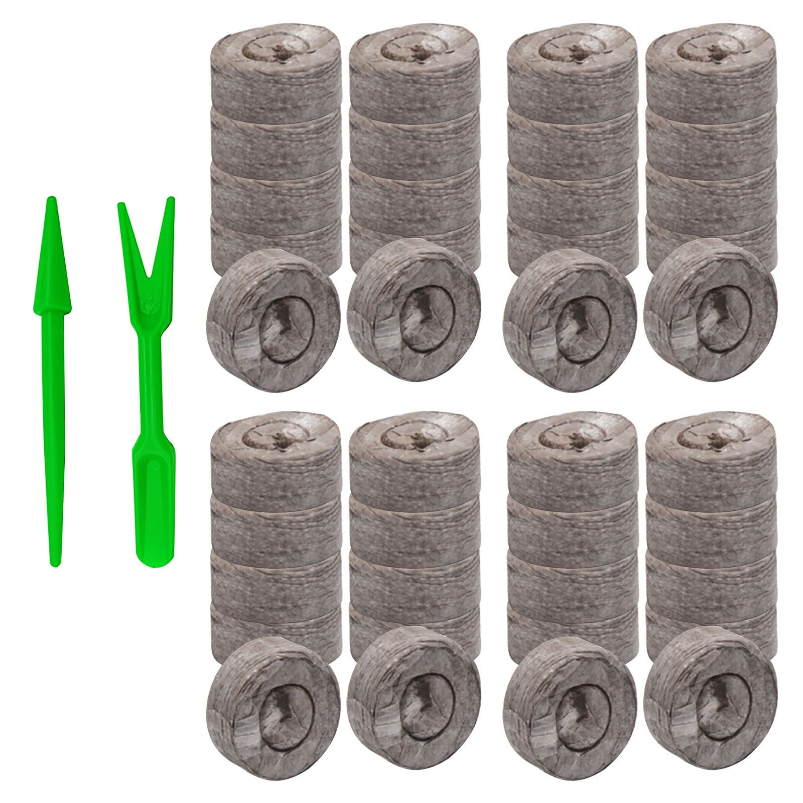 Darzheoy 20 Pcs Peat Pellet, 30mm Plant Pallet Seedling Soil Block ...