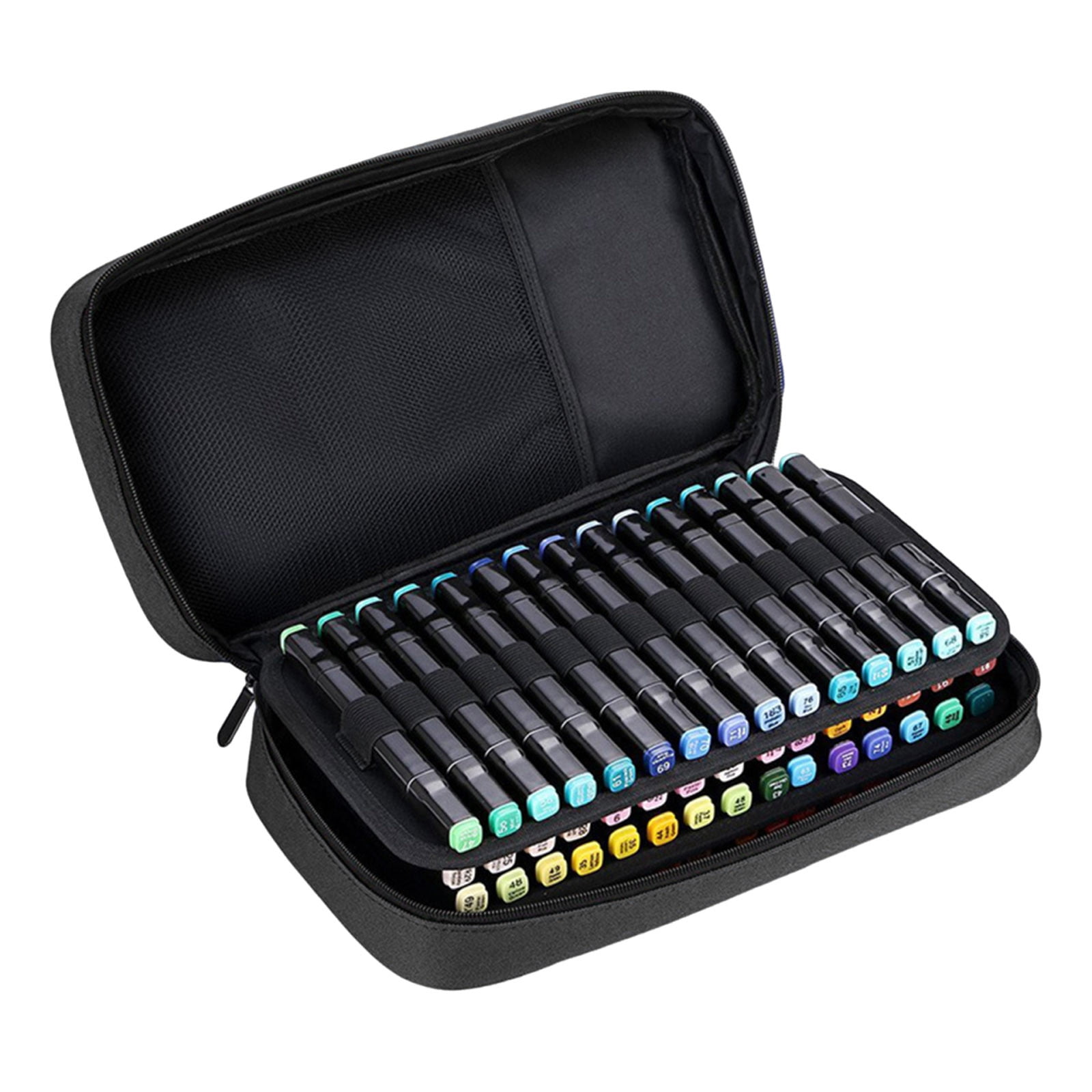 Darzheoy 60 Slots Pencil Case Large Capacity Pen Holder for Artist ...