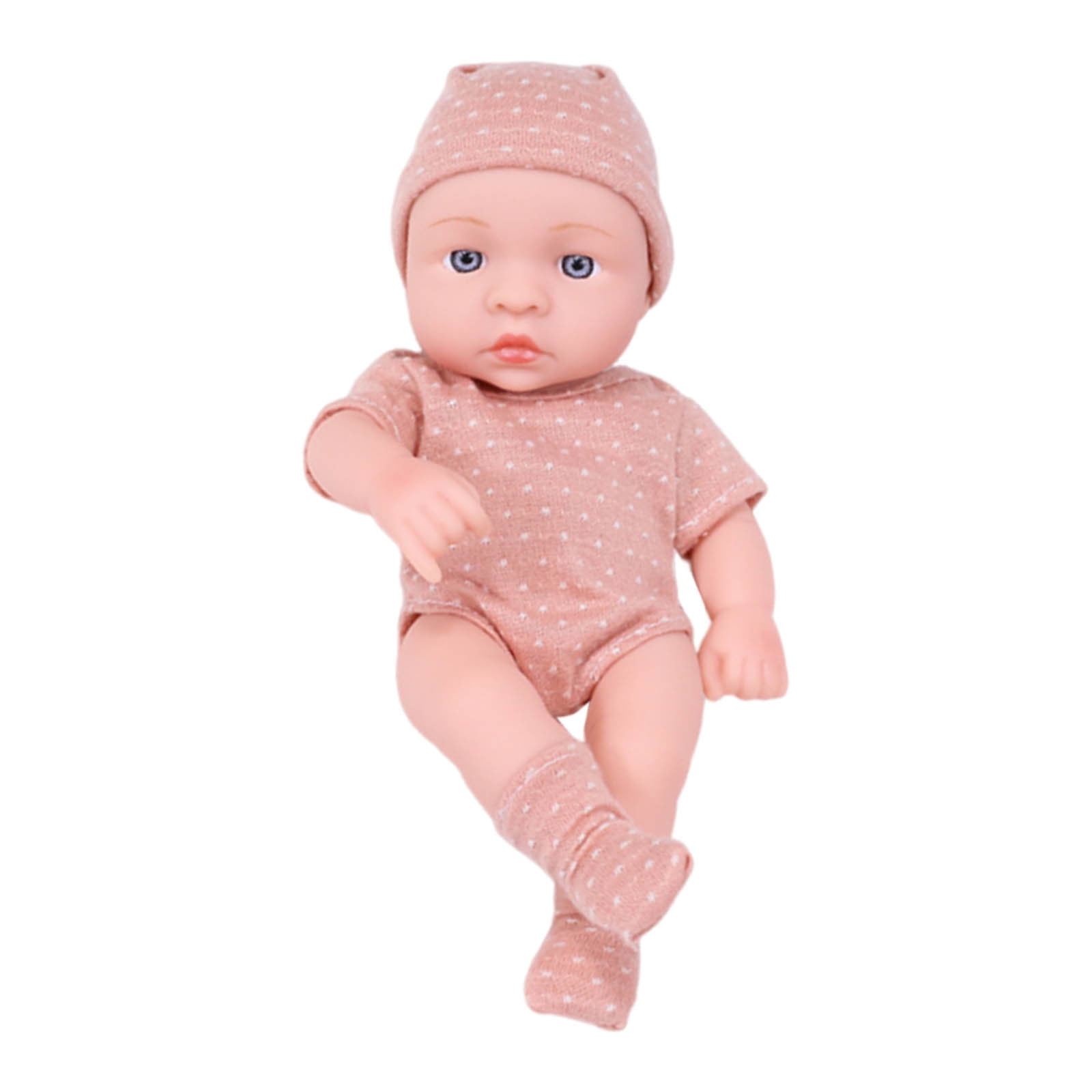 Darzheoy 7.5 Inch Mini Baby Dolls Lifelike Realistic Baby Dolls with ...