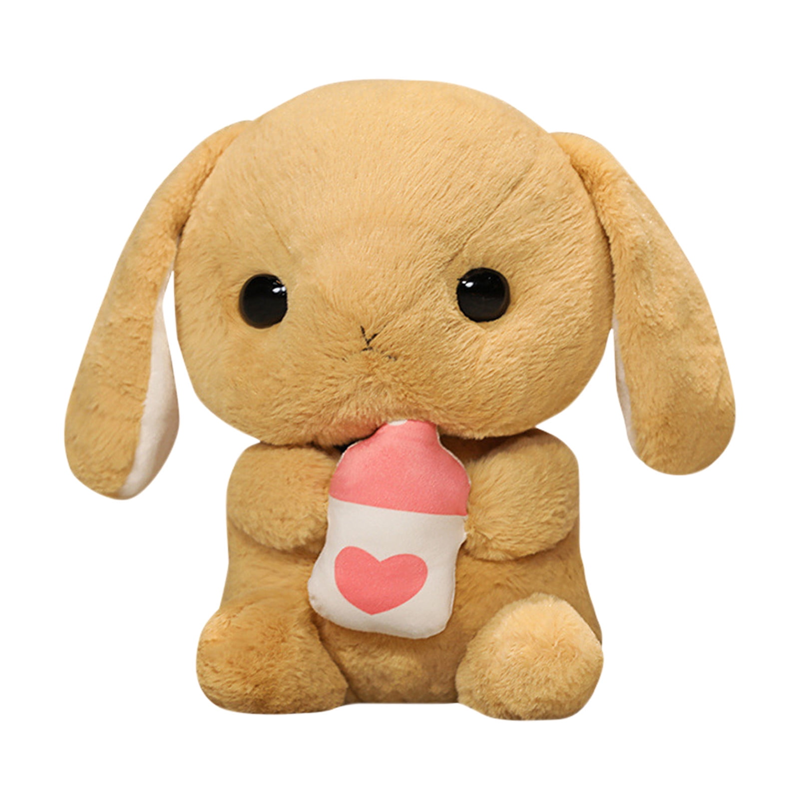 Darzheoy 9" Plush Bunny Rabbit Stuffed Animal Pink Easter Floppy Ear ...