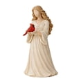 Darzheoy Angel Cardinal Figurines, Guardian Angel Figurines, White ...