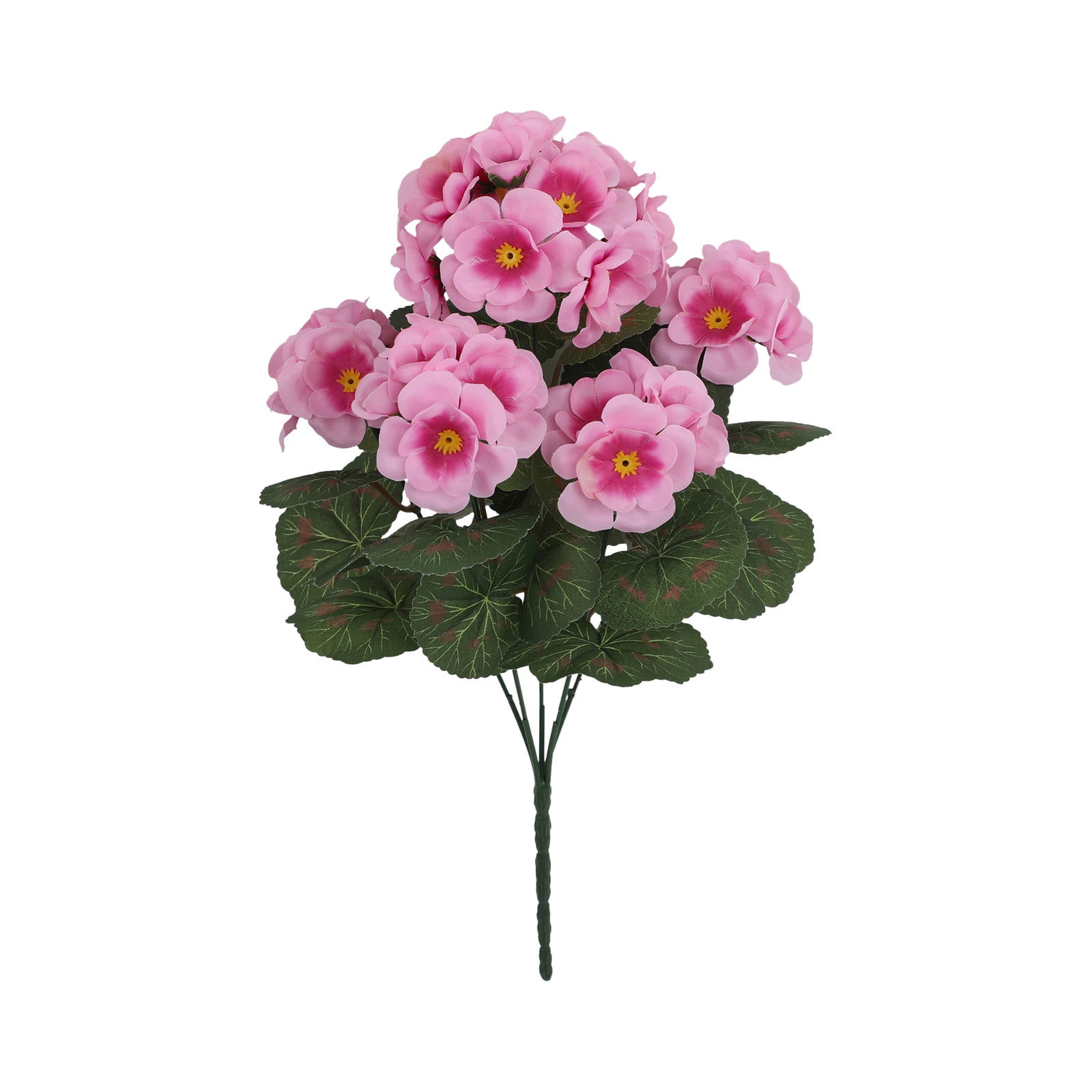 Darzheoy Artificial Geranium Flowers for Outdoors Silk Geraniums ...