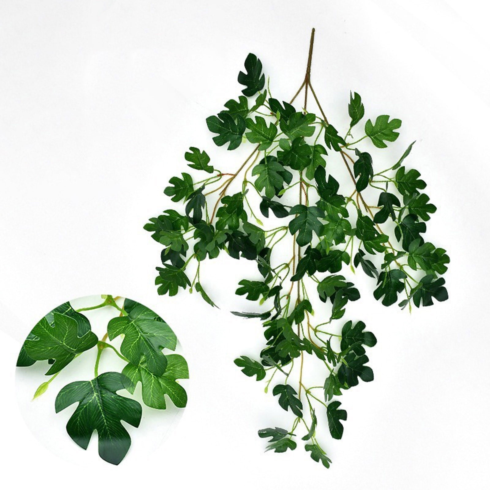 Darzheoy Artificial Ivy, Realistic Fake Vines Garland Real Touch Faux ...