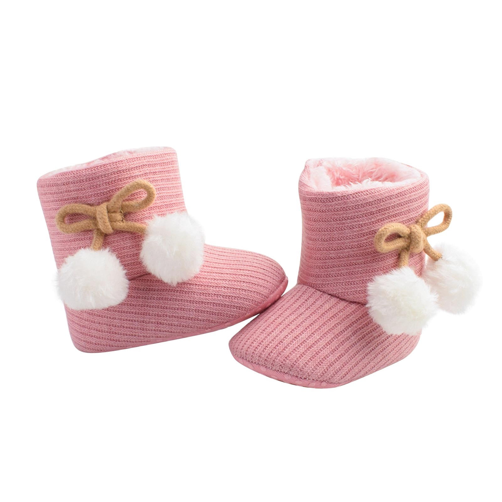 Darzheoy Baby Fleece Booties Newborn Warm Slippers Cozy Winter Boots ...