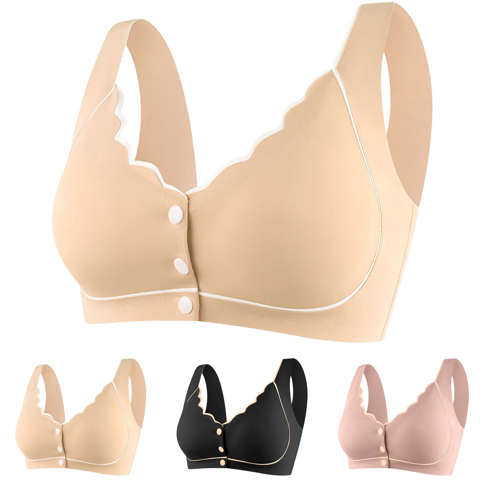 Darzheoy Bras For Women No Underwire Large And Thin Womens Underwear