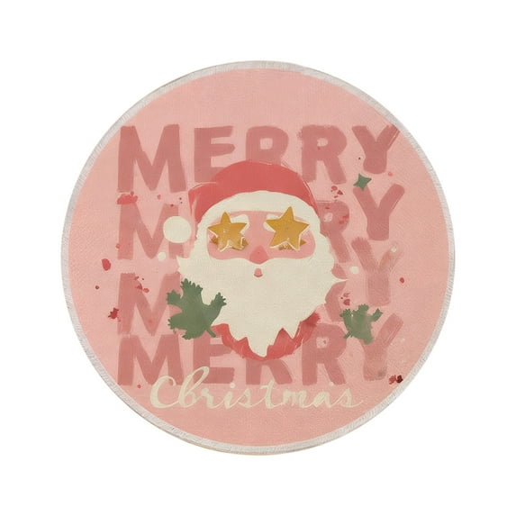 Darzheoy Christmas Placemat Set, 13.8x13.8 Inches Heat Insulated Table ...