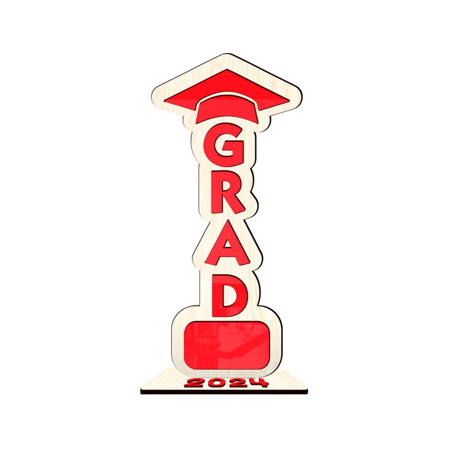 Darzheoy Class of 2024 Wooden Sign Graduation Party Decorations ...