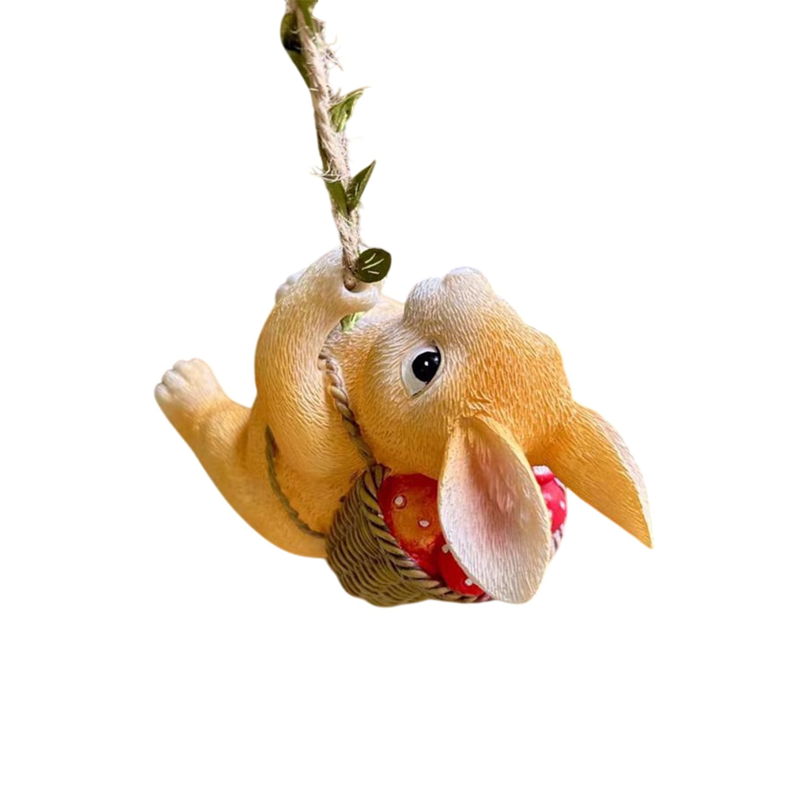 Darzheoy Climbing Rabbit Garden Statue Resin Animal Sculpture Yard ...