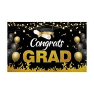 Black Graduation Garage Decoration, 5ft x 10ft - Walmart.com