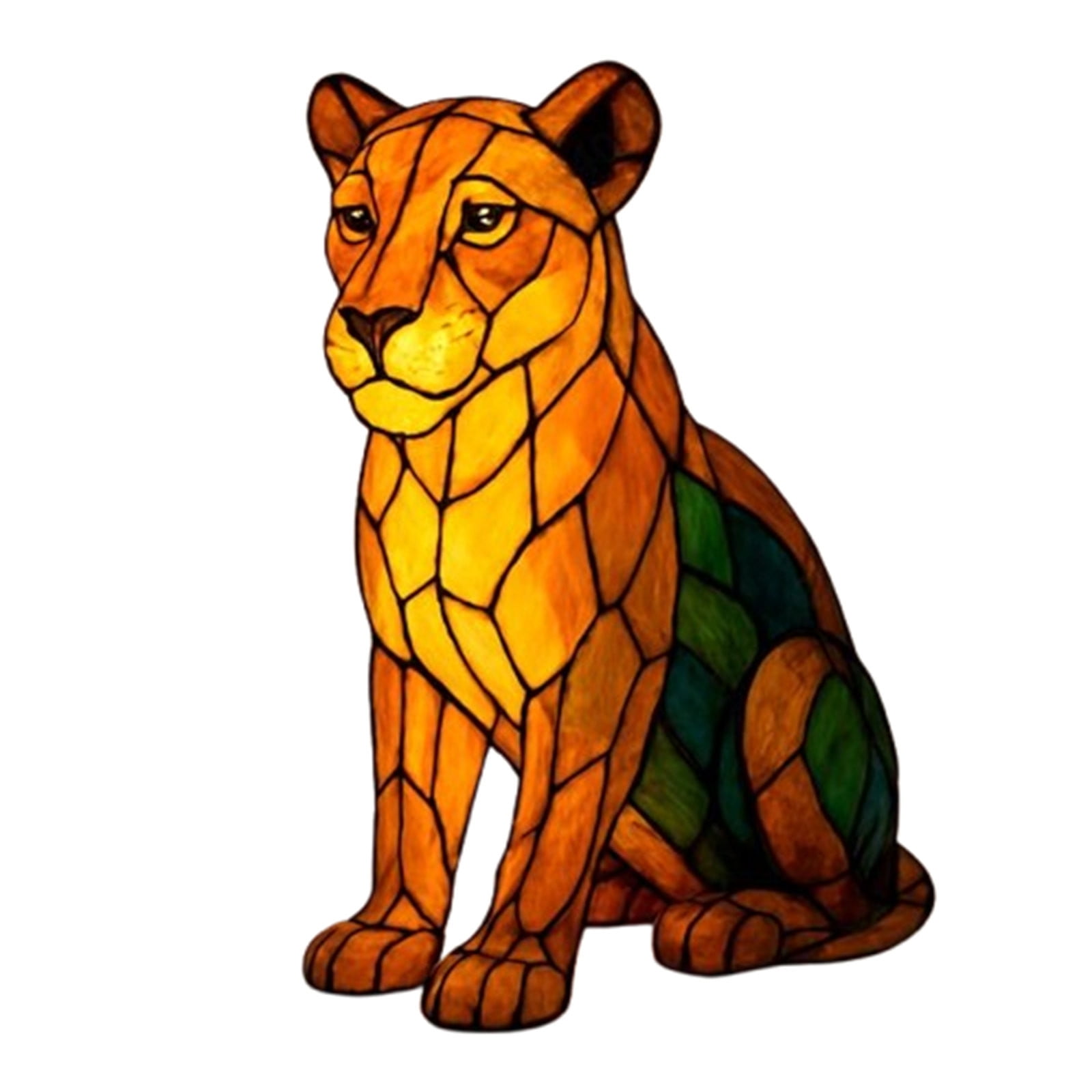 Darzheoy Corgi Lamp and Pug Lamp, Dog Series Art Night Light, Stained ...