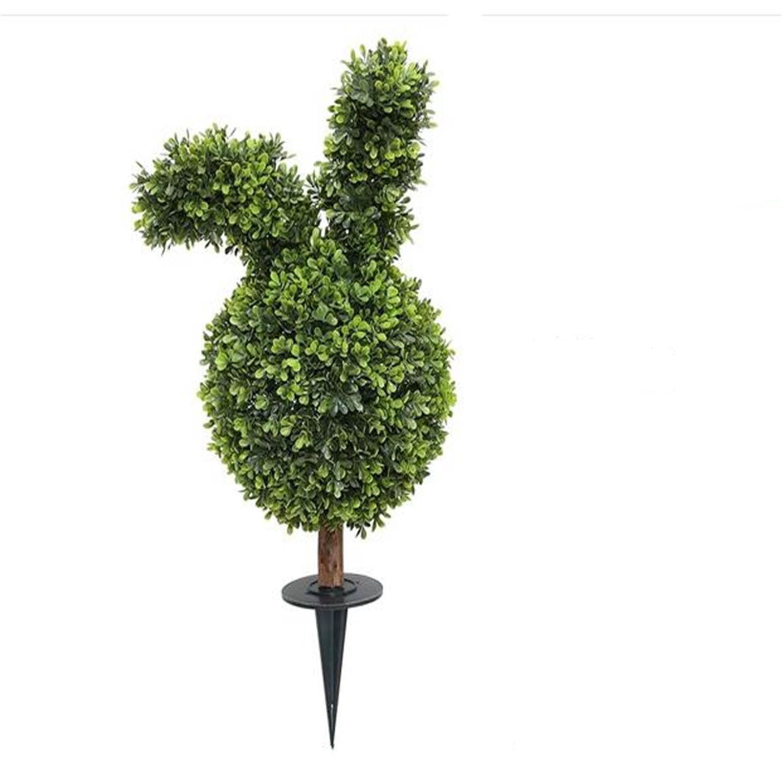 Darzheoy Easter Garden Stake Simulation Flower Rabbit Design Ground ...