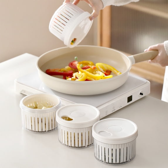 Darzheoy Food Storage Container, Kitchen Ingredient Storage Box with ...