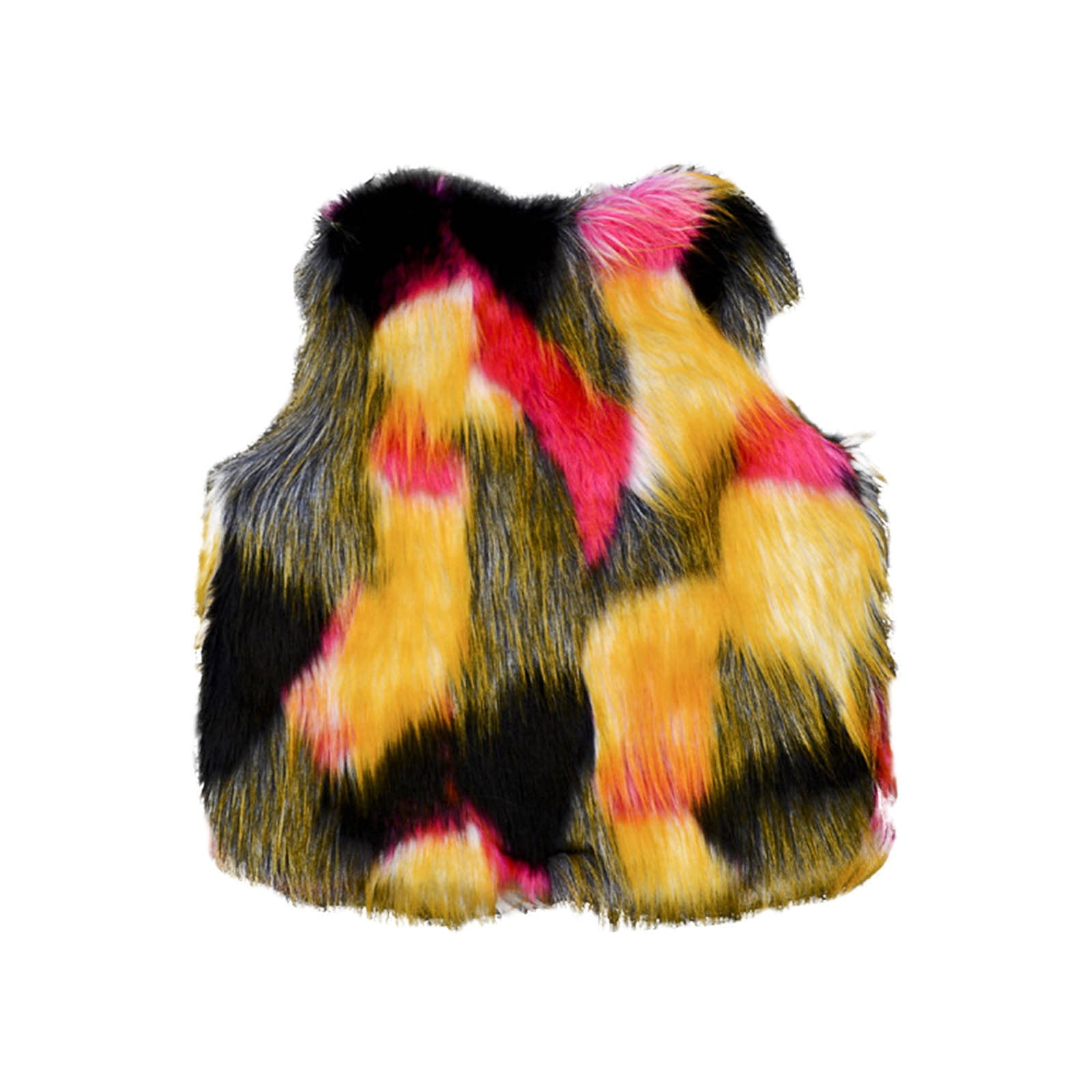 Darzheoy Girls Open Front Cardigan FauxFur Coat Warm Fuzzy Trendy ...