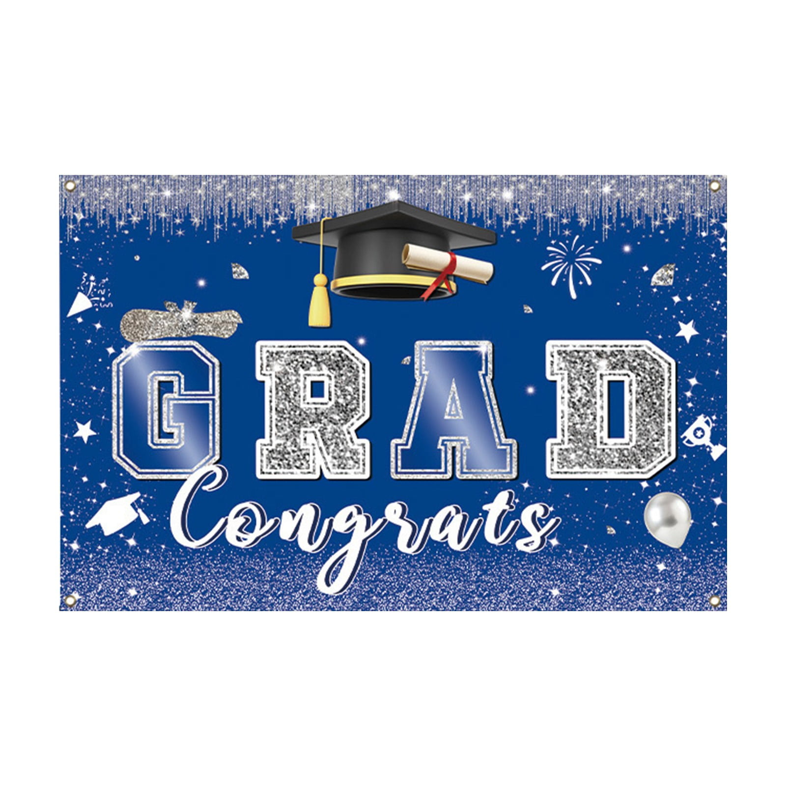 Darzheoy Graduation Banner 2025 Black and Gold Graduation Party ...