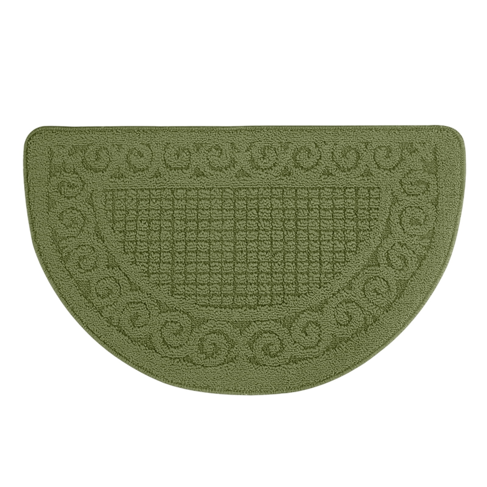 Darzheoy Half Round Door Mat Indoor Half Circle Entrance Rugs Outdoor ...
