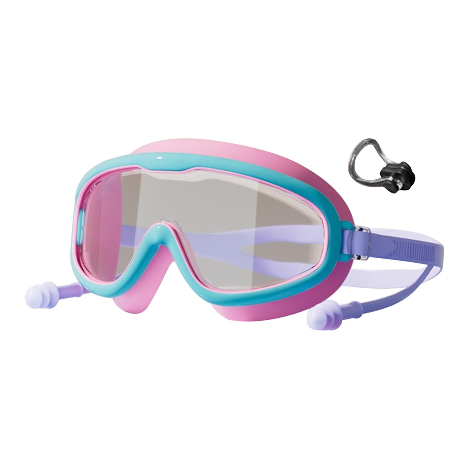Darzheoy Kids Swim Goggles, Swimming Goggles No Leaking Anti-Fog Kids ...