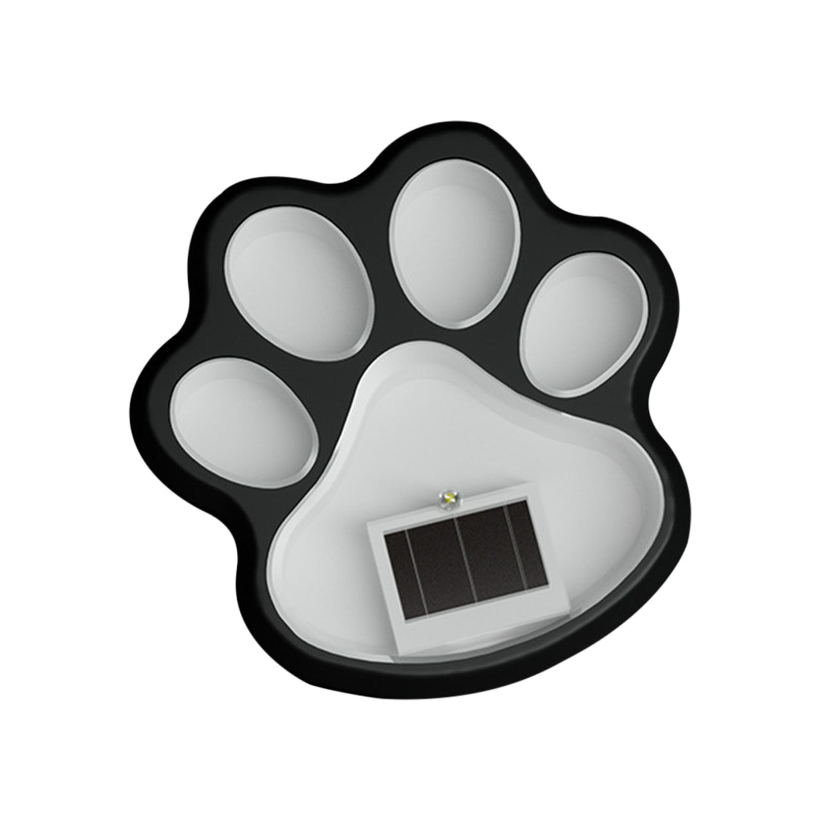Darzheoy LED Paw Print Solar Lights, Dog Cat Puppy Animal Garden Lights ...