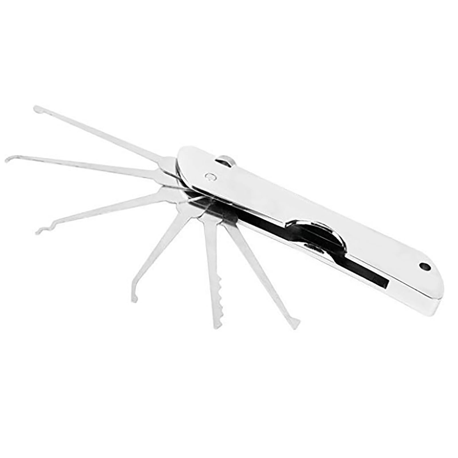 Darzheoy Long Handle Hook Tool Set, Stainless Steel Mini Pick Set ...