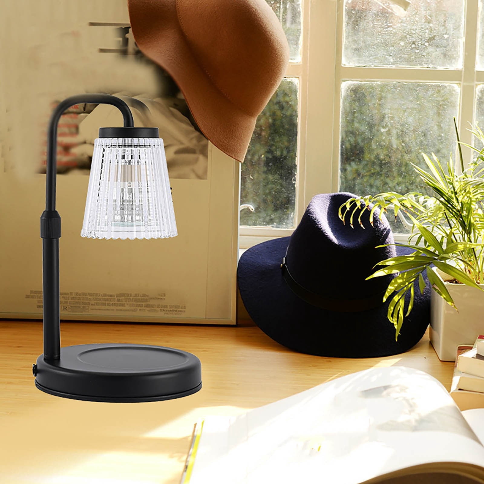 Darzheoy Melting Candle Lamp, Adjustable Aromatherapy Wax Warmer Lamp ...