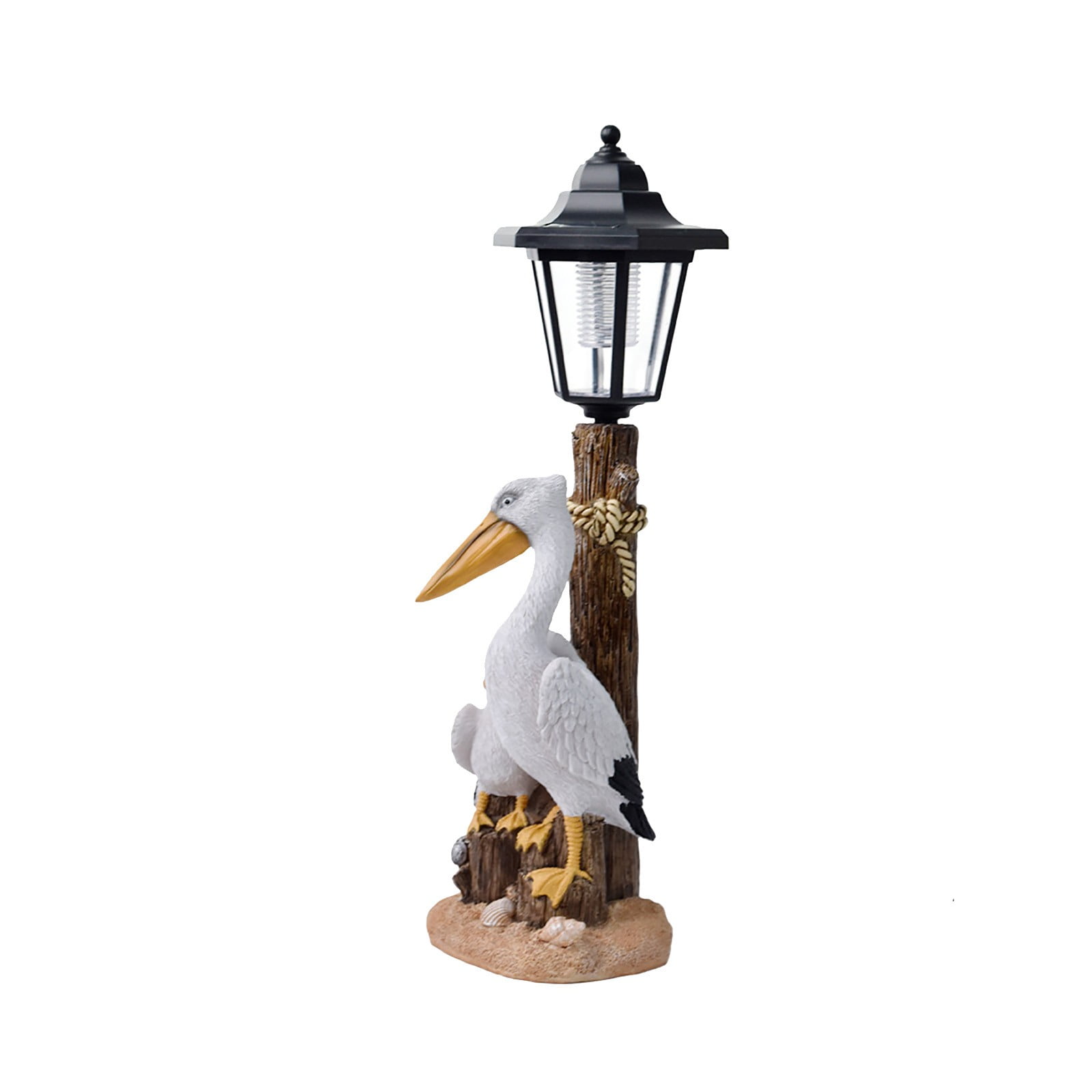 Darzheoy Pelican Garden Statue with Solar Lantern Pelican Solar Light ...