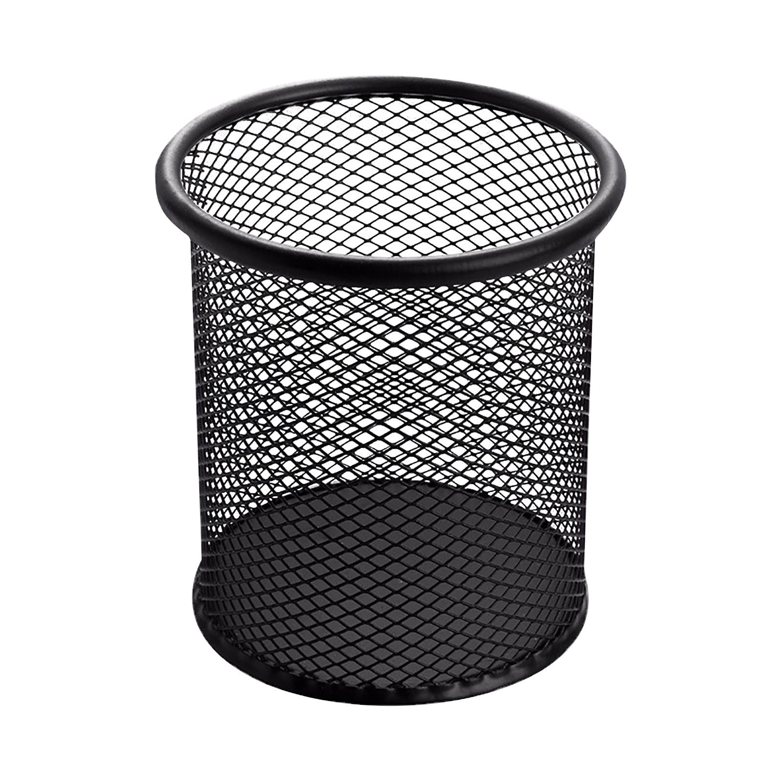Darzheoy Pen Holder for Desk, Black Wire Mesh Pencil Cup Holder for ...