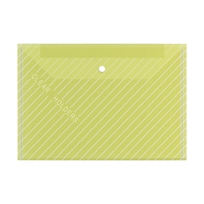 Reusable Transparent Envelopes A6 Cowhide Thread Seal Organizers 11 ...