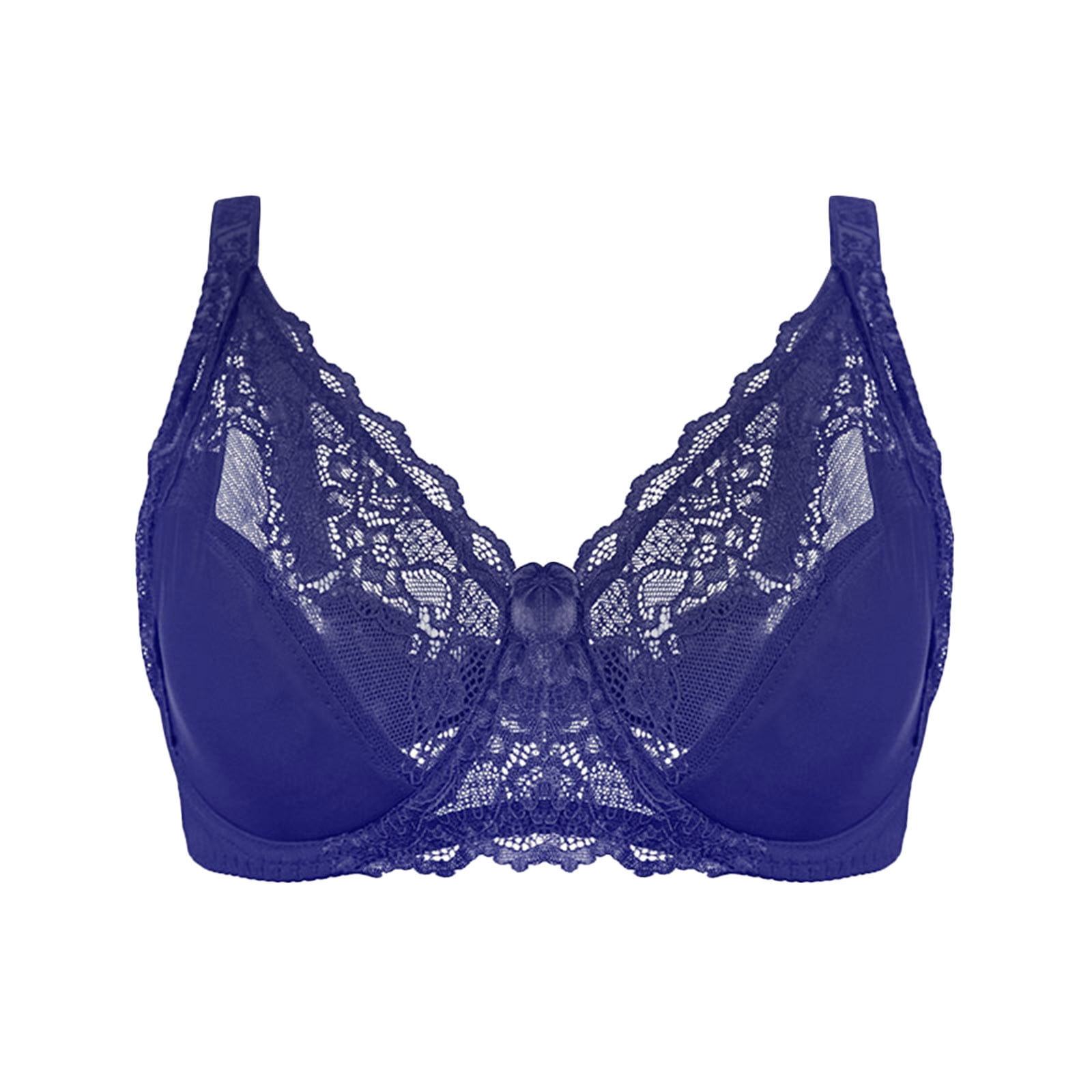 Darzheoy Plus Size Bra for Women Lace Bras Underwear Bralette Bras ...