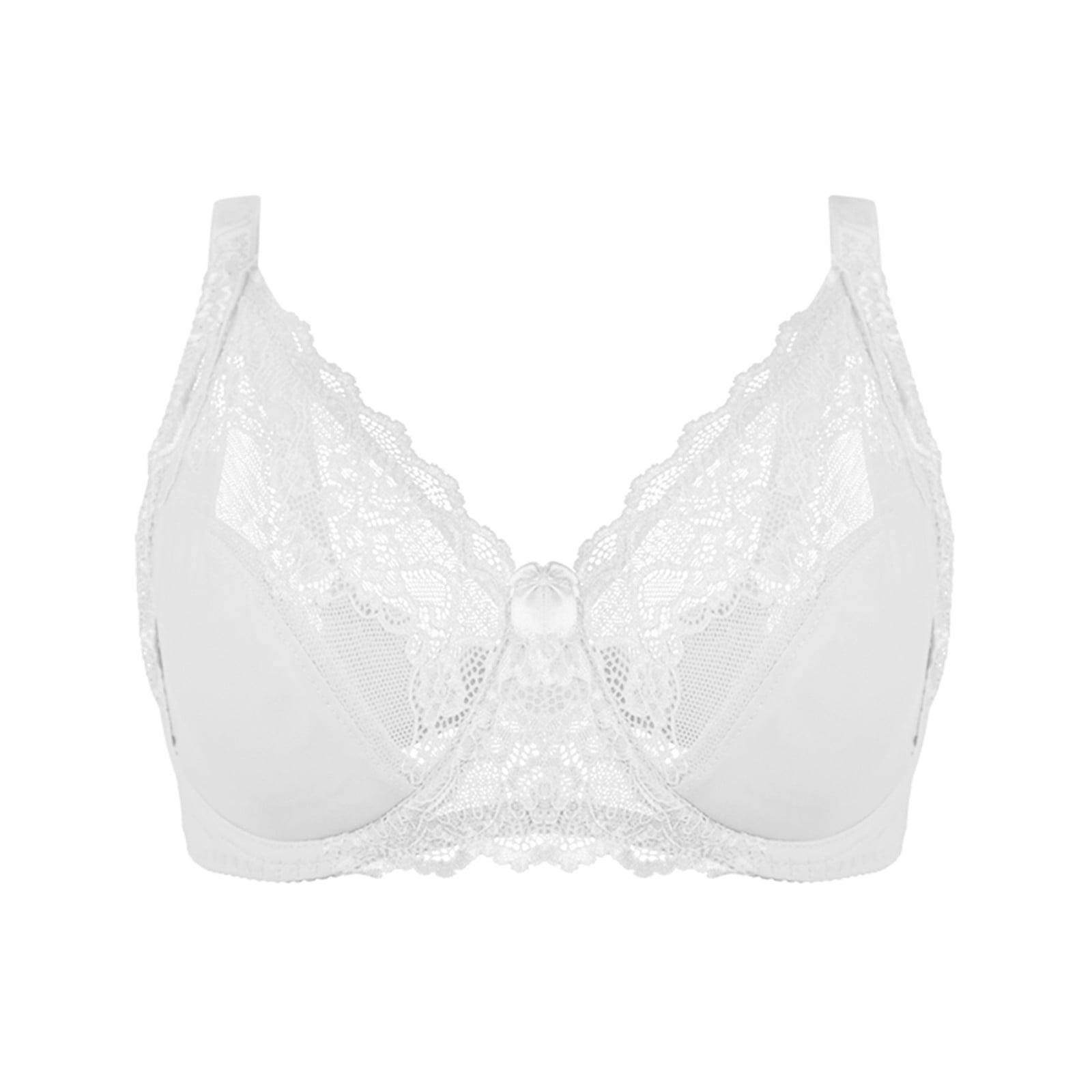 Darzheoy Plus Size Bra for Women Lace Bras Underwear Bralette Bras ...