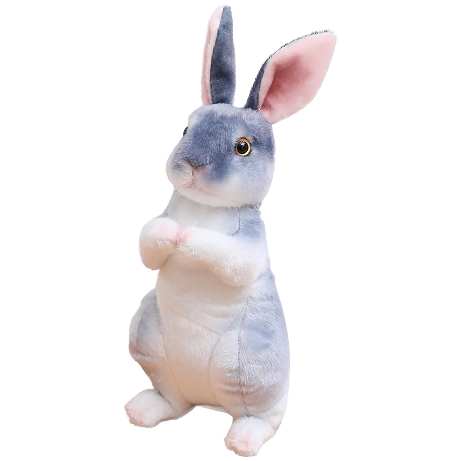 Darzheoy Rabbit Plush Toy, Simulation Rabbit Doll Standing Long Ear ...