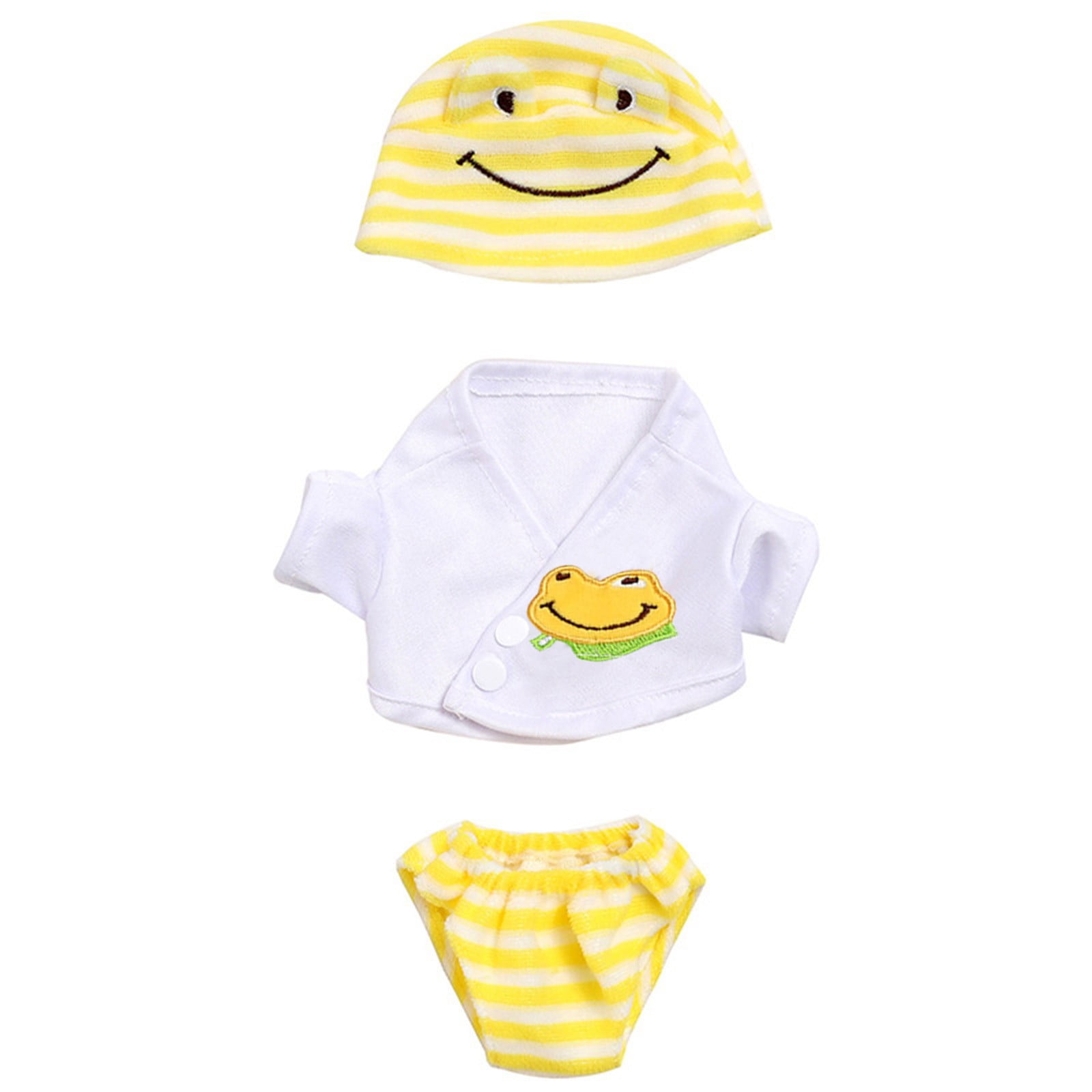 Darzheoy Reborn Baby Doll Clothes 3pcs Outfit Set 12 inch Doll Clothes ...