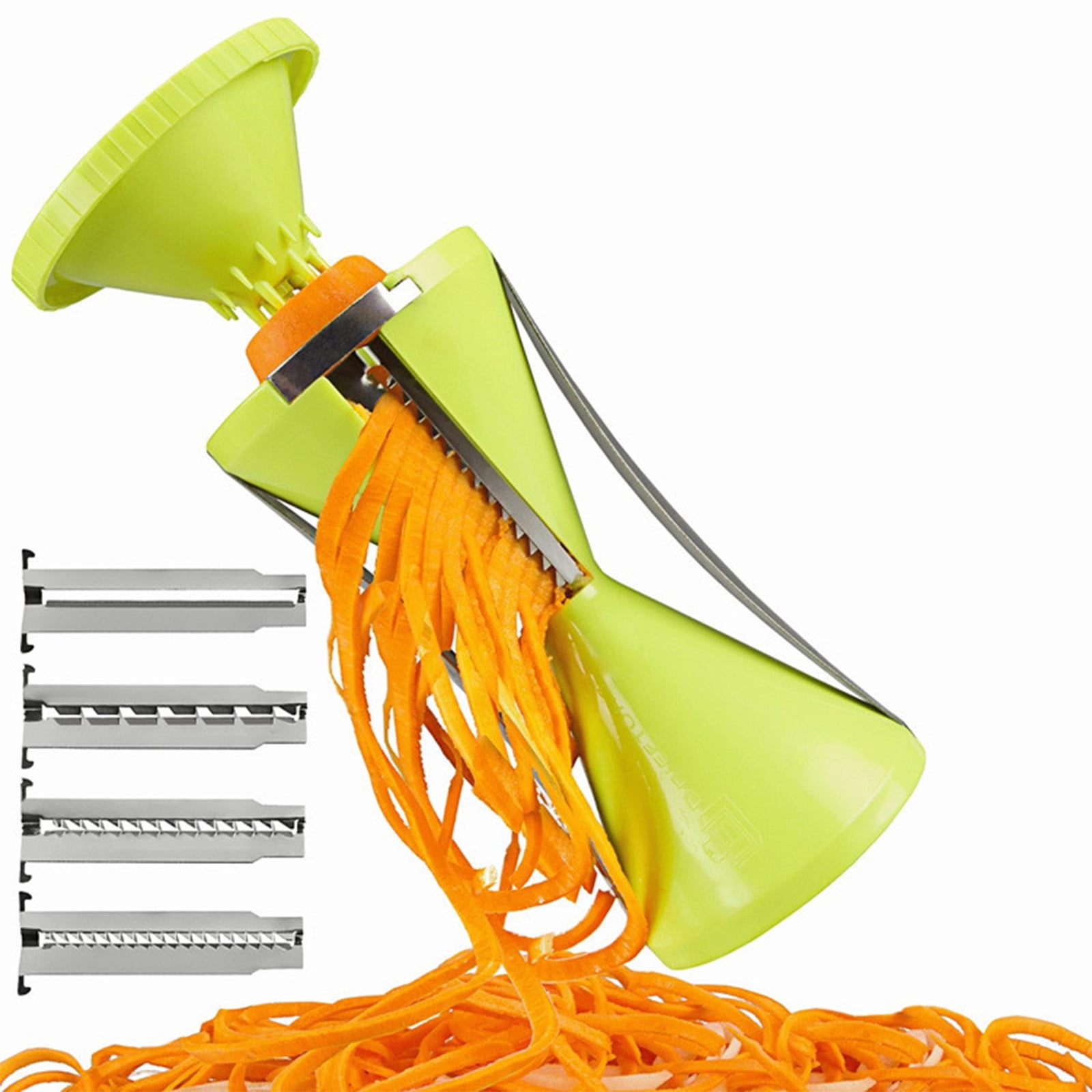 Darzheoy Spiralizer, Stainless Steel Vegetable Cutter for Large or ...