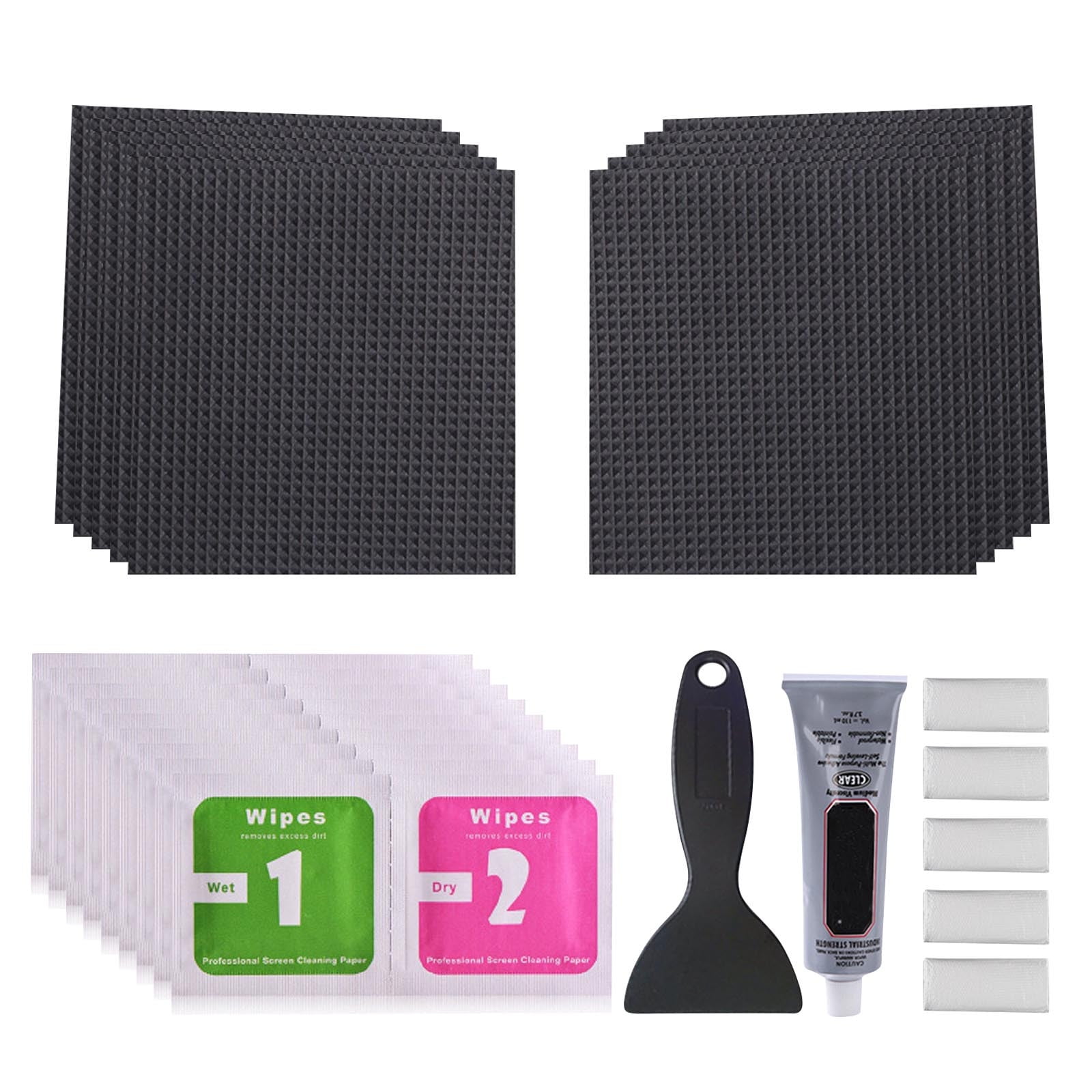 Darzheoy Trampoline Patch Repair Kit 4"X 4" Square On Patches | Repair ...