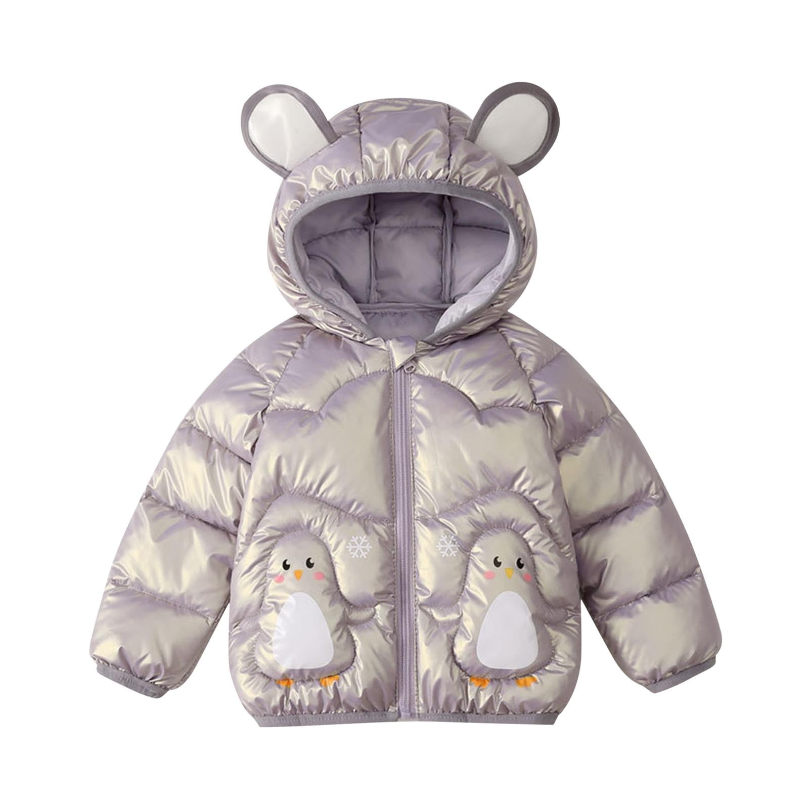 Darzheoy Winter Down Coats for Kids Baby Boys Girls Light Puffer Padded ...