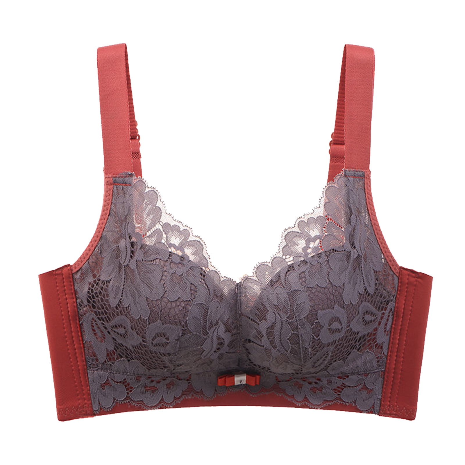 Darzheoy Wire-Free Bra for Women Bra Soild Wire Free Underwear One ...