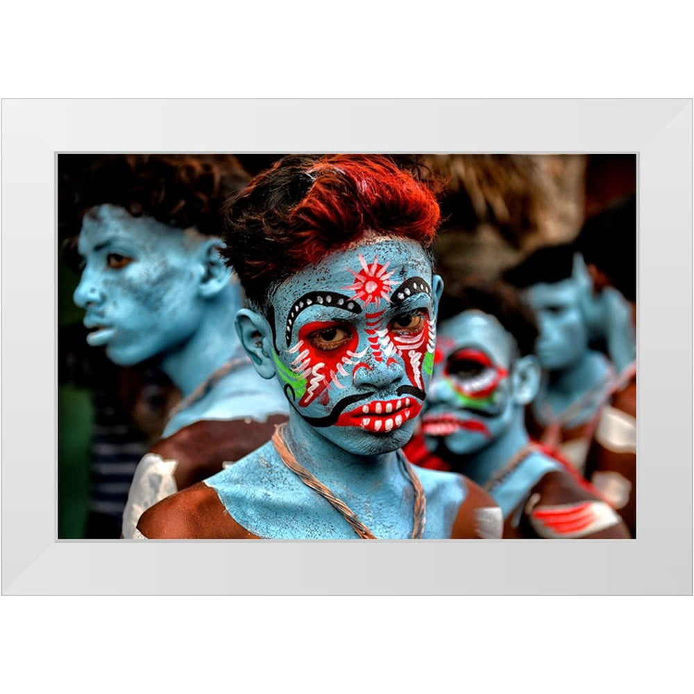 Das, Avishek 32x23 White Modern Wood Framed Museum Art Print Titled ...