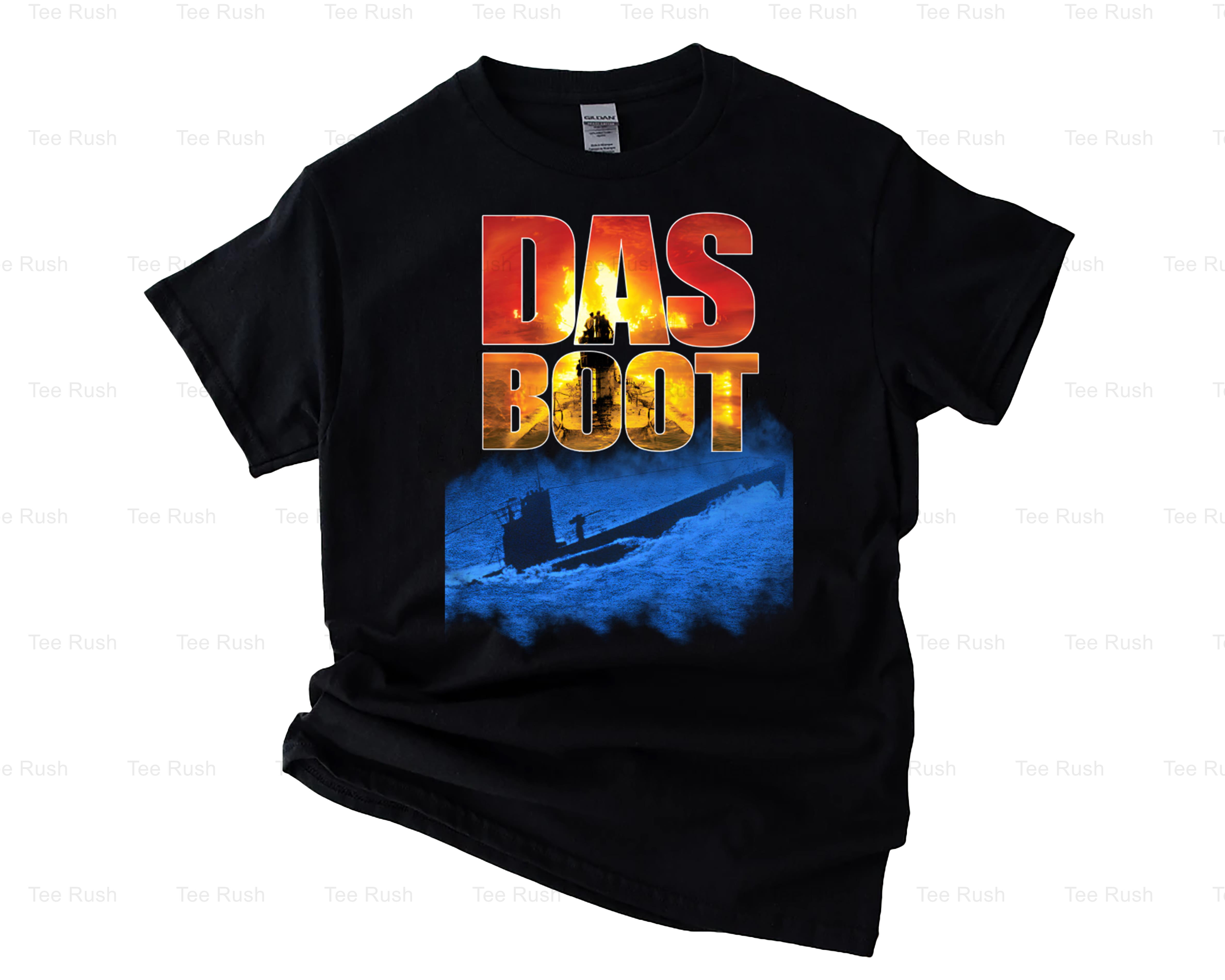 Das Boot German U-Boat Submarine WWII War Movie Fan Johann,T-Shirt, SW ...