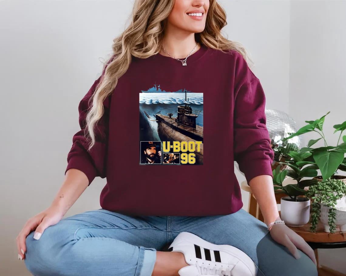 Das Boot WWII Submarine German War Movie Historical Fan Art Sweatshirt ...