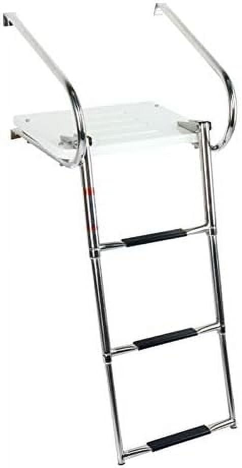 DasMarine Universal Inboard Fiberglass Swim Platform Under Mount Fold ...