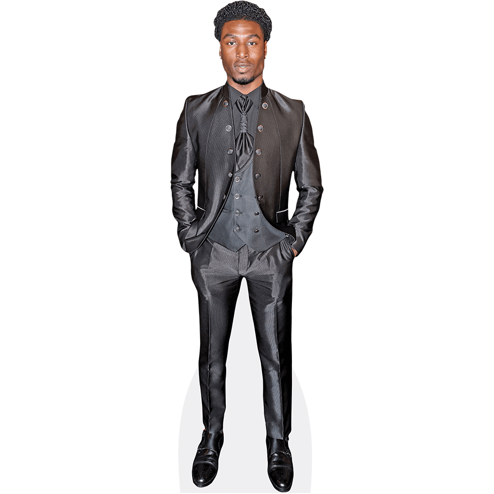 Dasan Frazier (Black Suit) Life Size Cutout. Standee. - Walmart.com