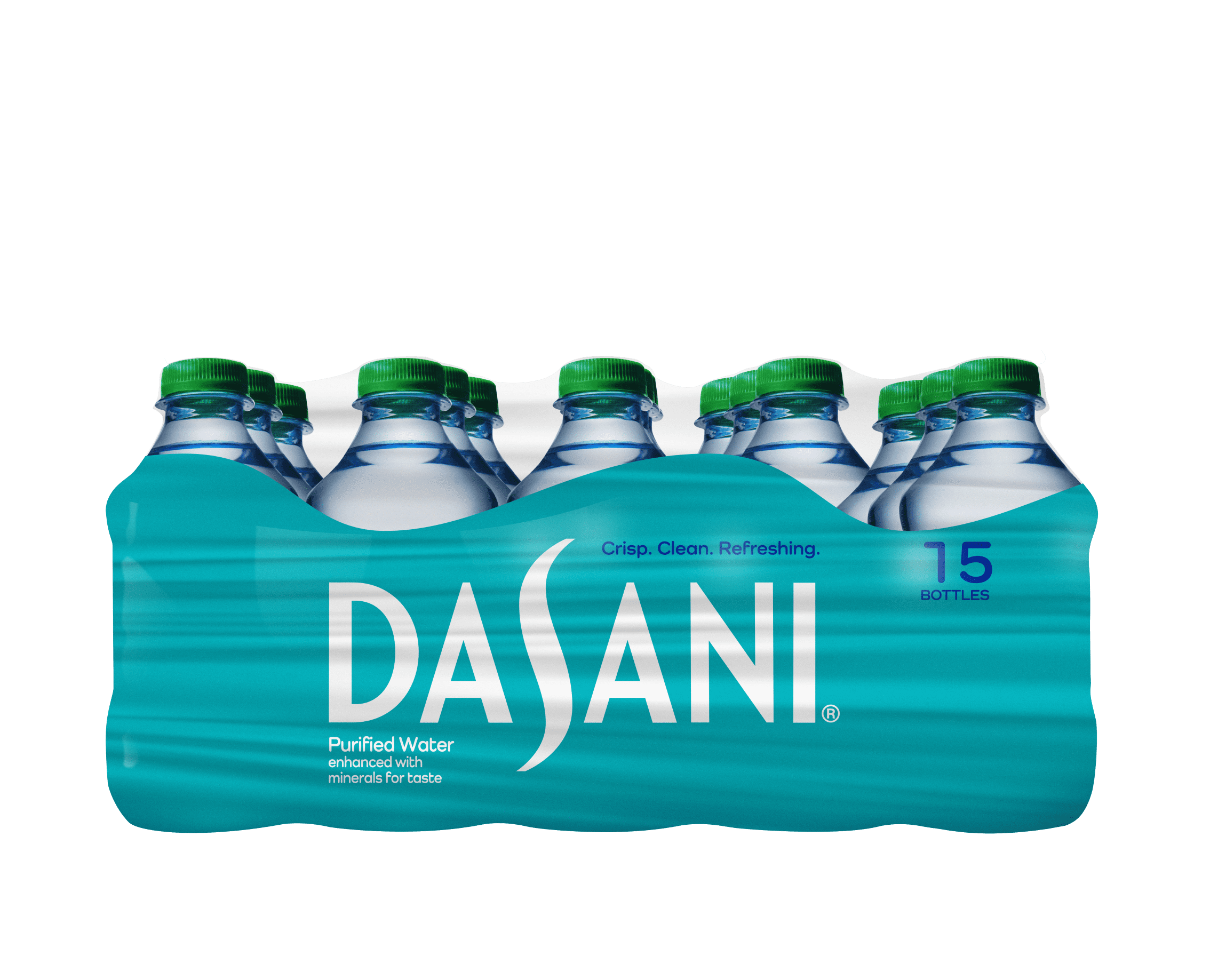 Brandclub - Dasani Purified Water Bottles 15 Pack 10 fl oz Plastic Bottle