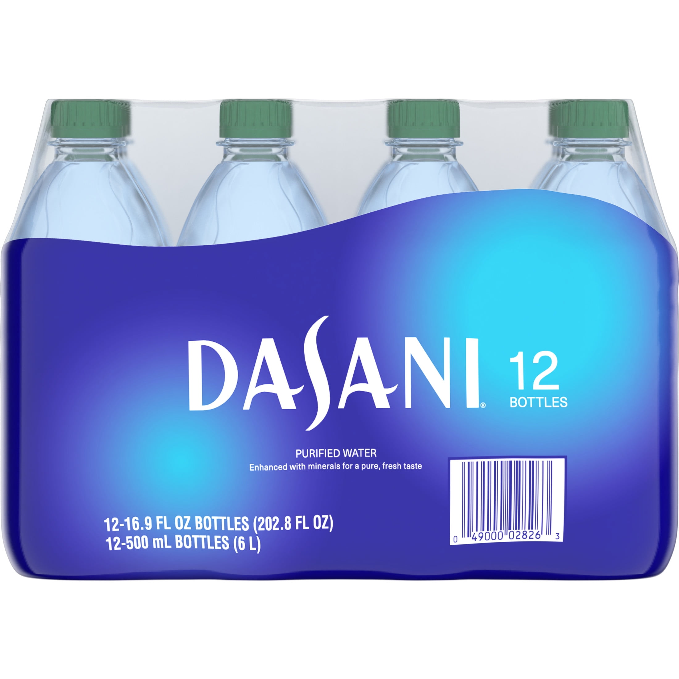 Dasani Purified Water Bottles, 16.9 fl oz, 12 Pack - Walmart.com