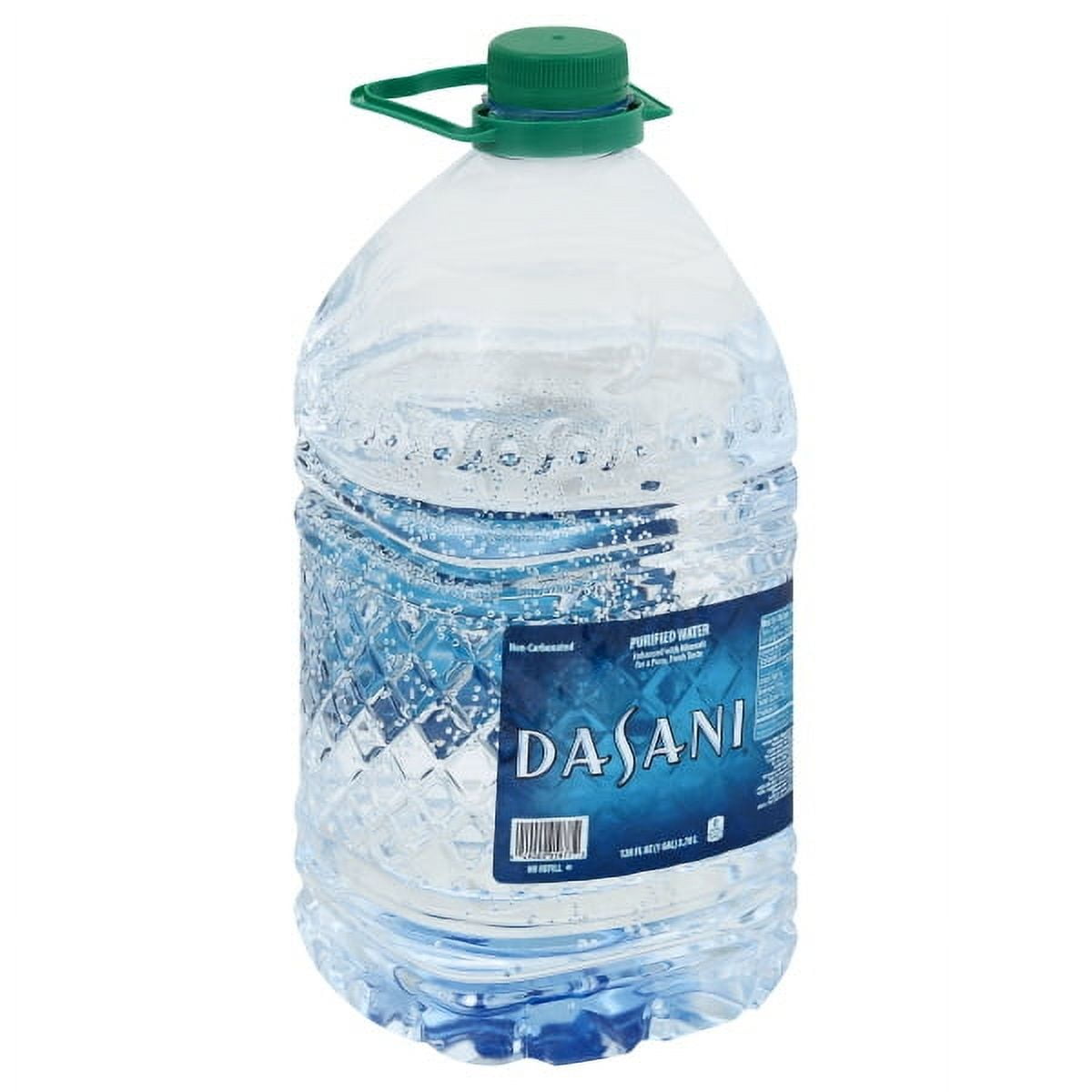 Dasani Purified Water Enhanced with Minerals 128 fl oz Plastic Gallon ...
