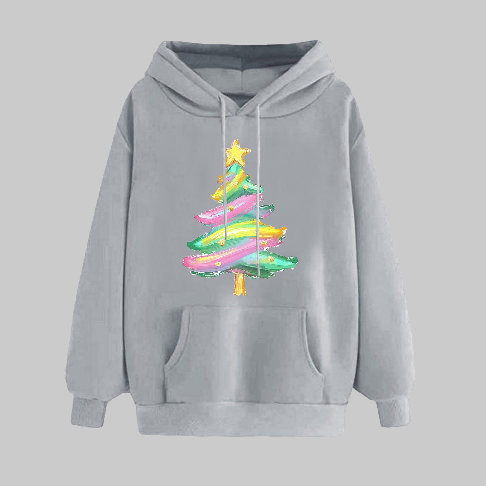 Dasayo Long Sleeve Women's Fashion Hoodies Oversized Christmas Graphic ...