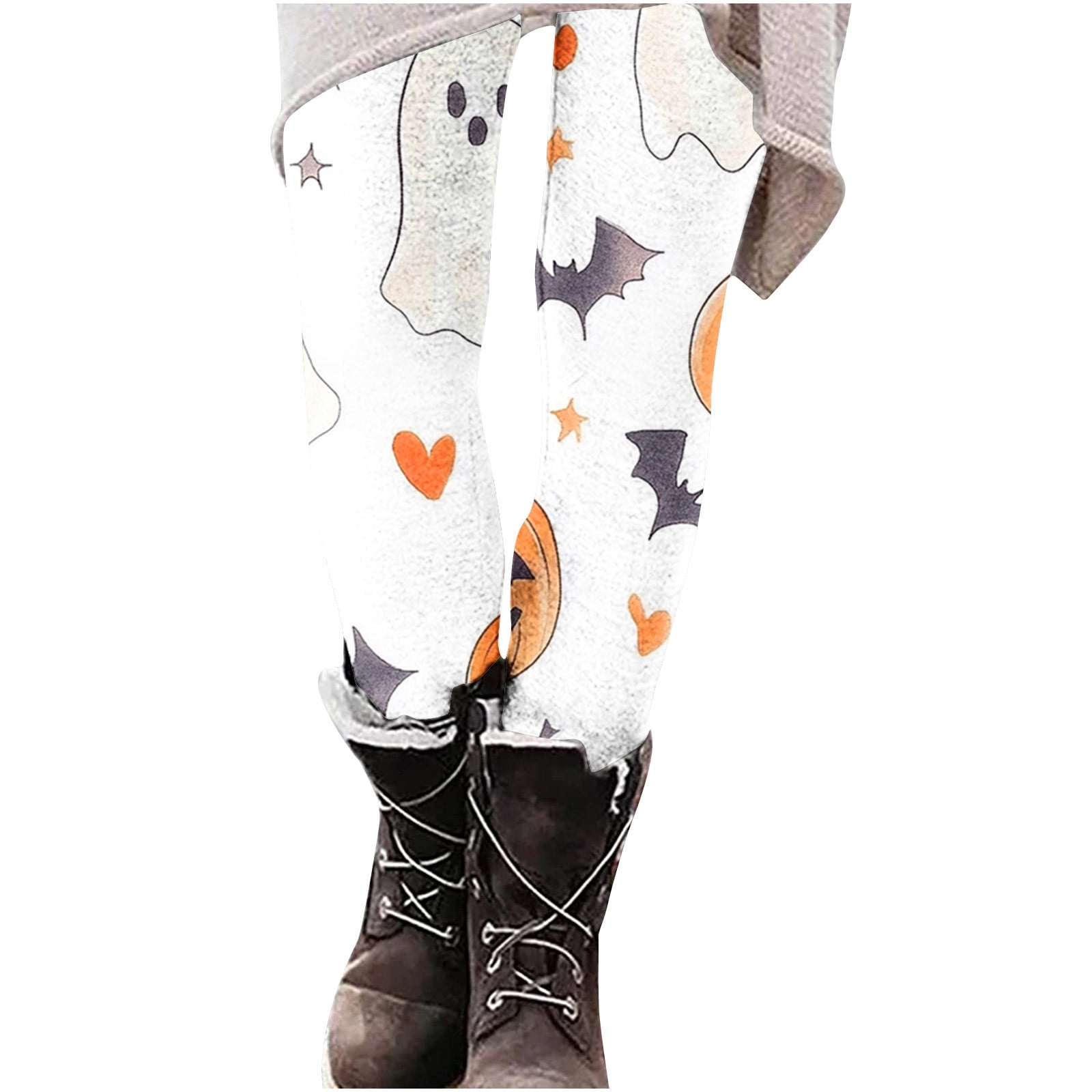 Dasayo Slim-Leg Leggings for Women Helloween High Waist Leggings ...