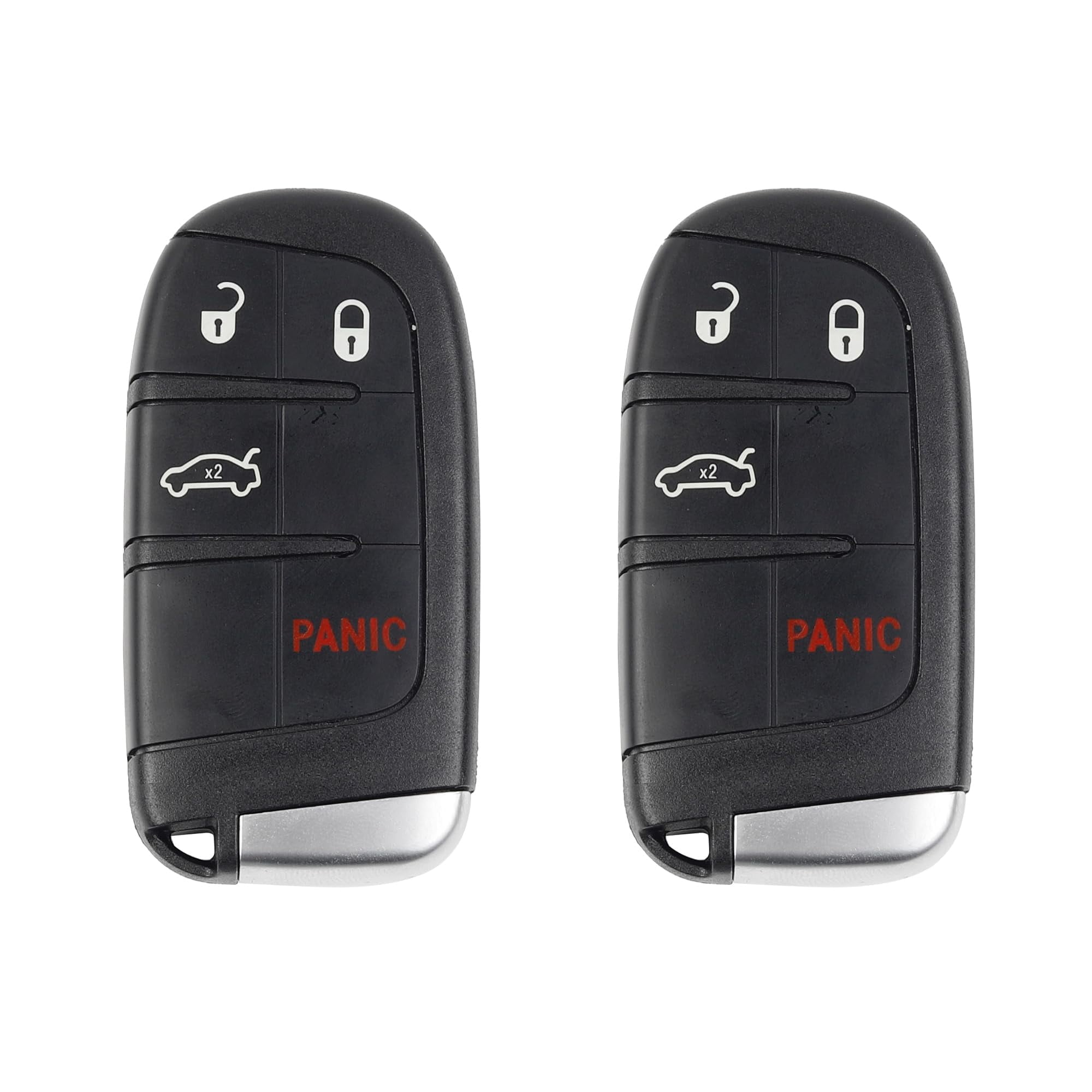 Dasbecan 2Pcs Key Fob Replacement Compatible with Dodge Charger Challenger Dart Durango Chrysler ...
