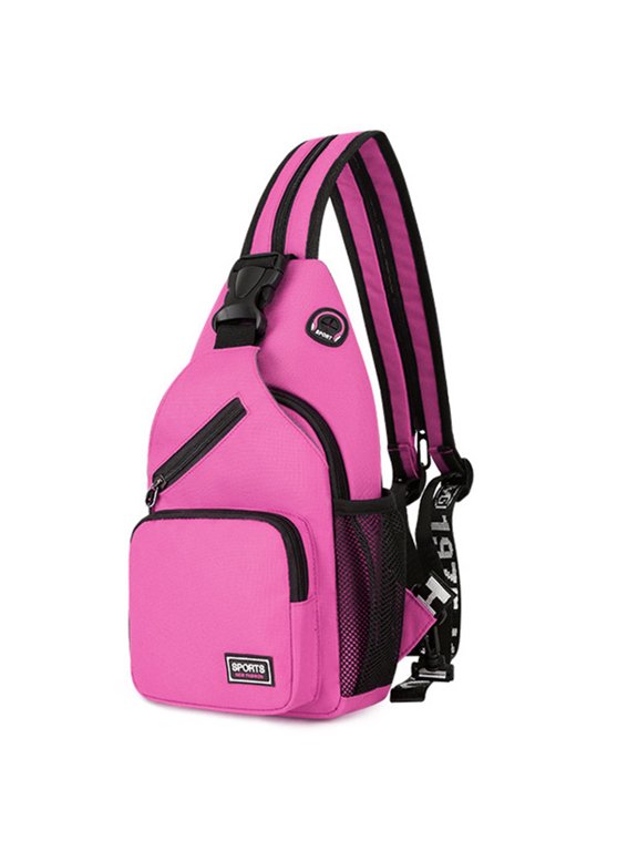 HYOOG Outdoor Backpack for Men, Shoulder Sling Bag with Bottle Mesh ...