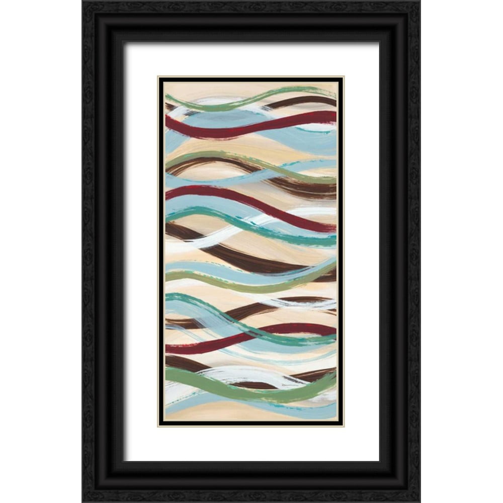 Dascher, Dennis 11x18 Black Ornate Wood Framed with Double Matting ...