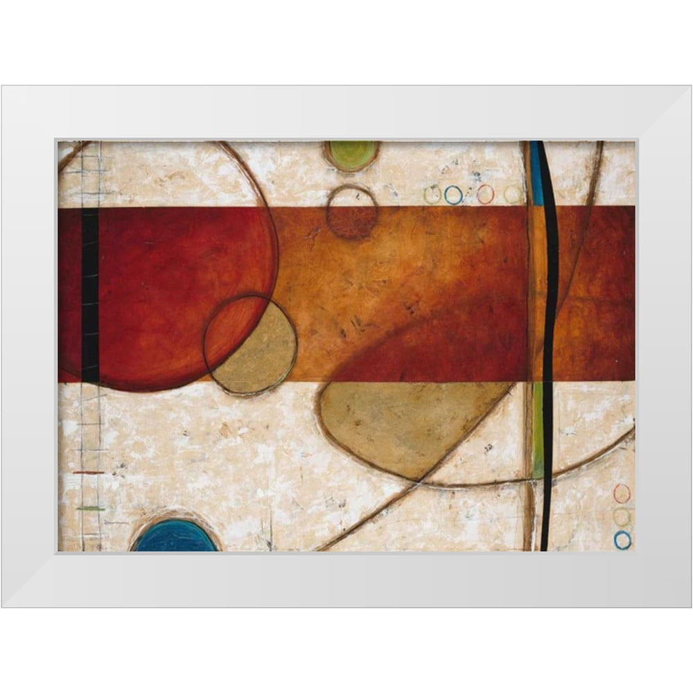 Dascher, Dennis 14x11 White Modern Wood Framed Museum Art Print Titled ...