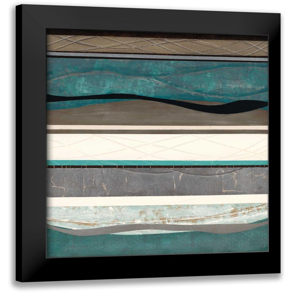 Dascher, Dennis 15x15 Black Modern Framed Museum Art Print Titled - Air ...