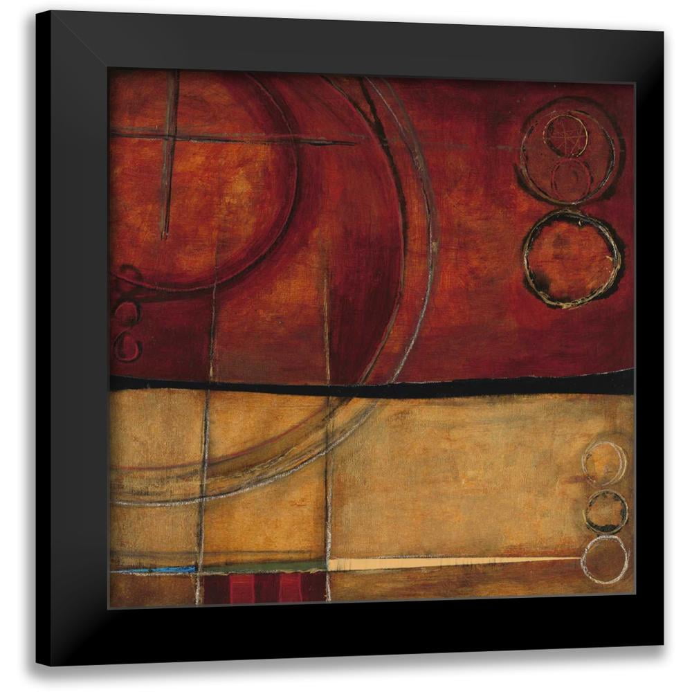 Dascher, Dennis 15x15 Black Modern Framed Museum Art Print Titled ...